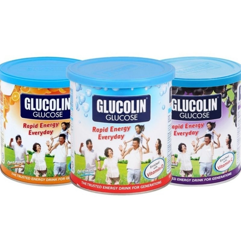 Glucolin Glocose (420g) Original / Orange / Blackcurrant NATIONWIDE ...