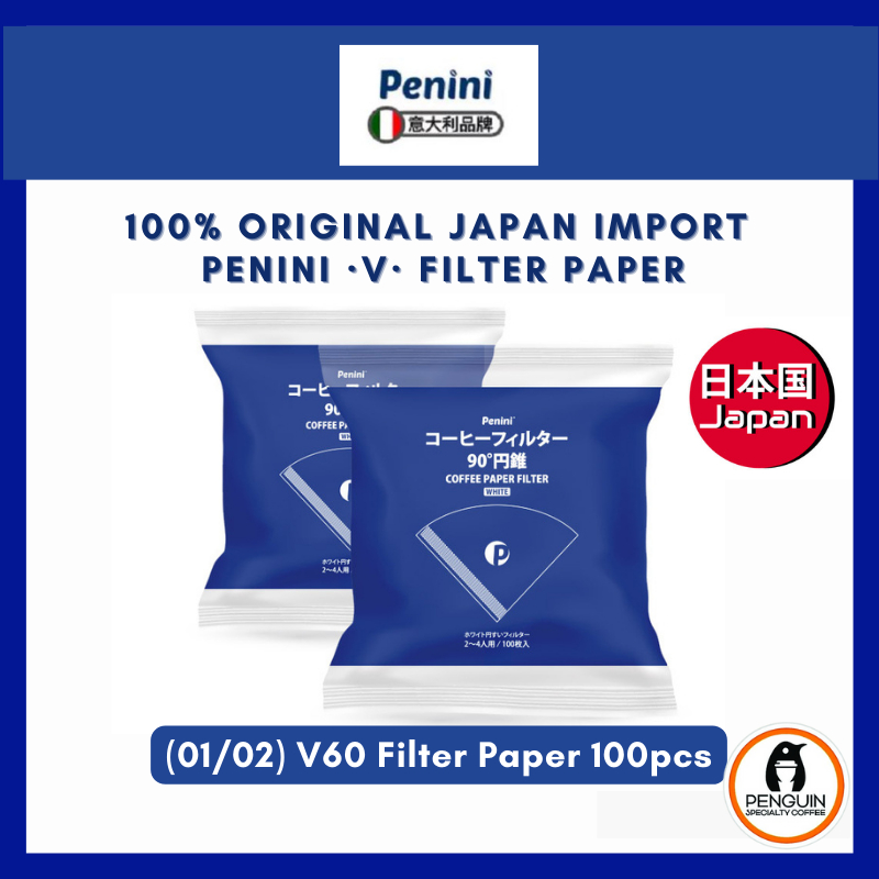 Penini Filter Paper V60 / Hand Brew Coffee Filter Paper / V60 咖啡滤纸 ...