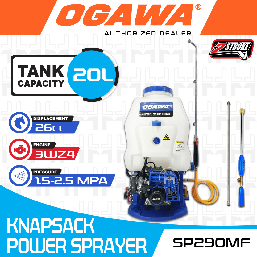 [ 100% Original ] OGAWA 20L SP290MF (Float) Knapsack Power Sprayer ...