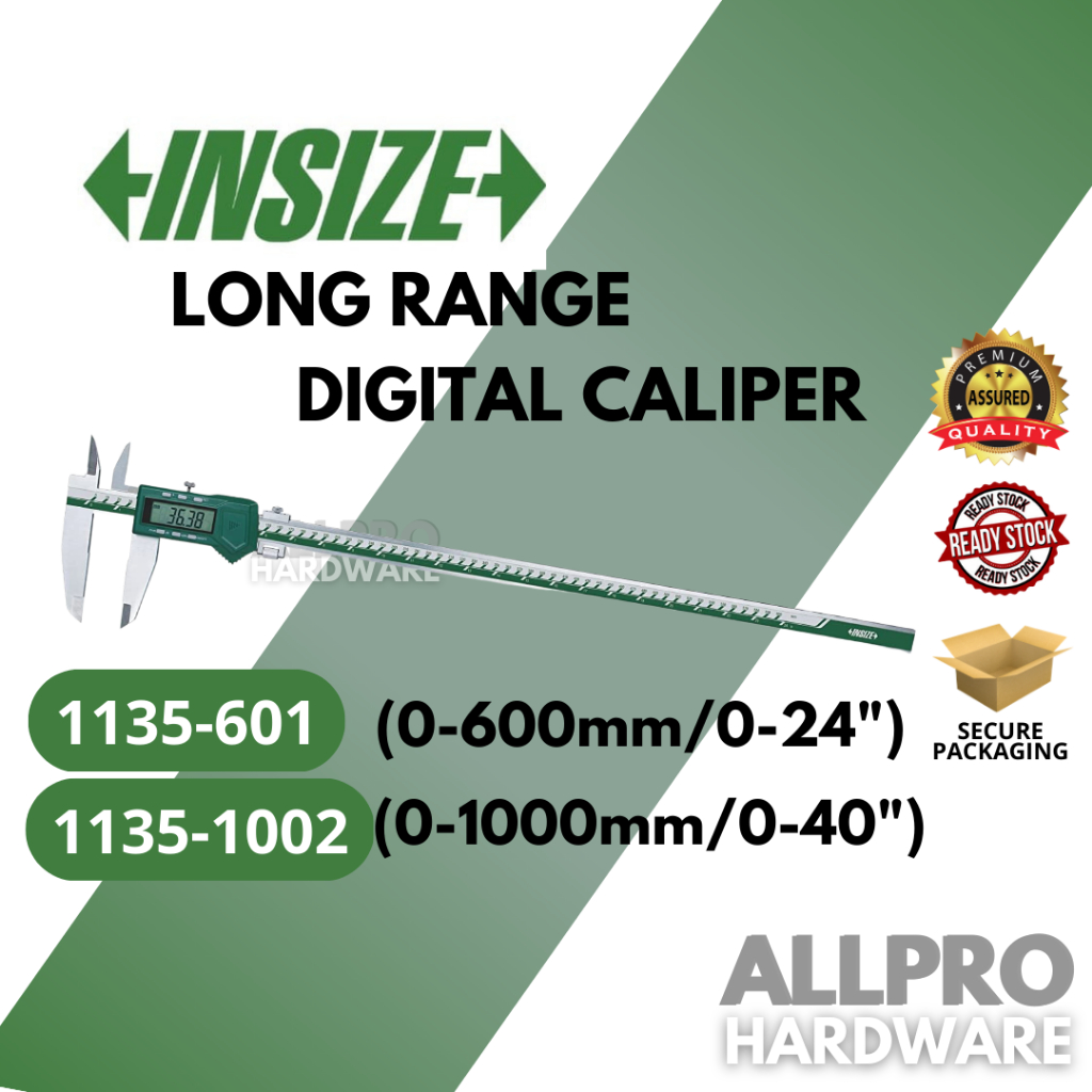 INSIZE Long Range Digital Caliper 1135-601(600mm) / 1135-1002(1000mm ... INSIZE Long Range Digital Caliper 1135-601(600mm) / 1135-1002(1000mm ...