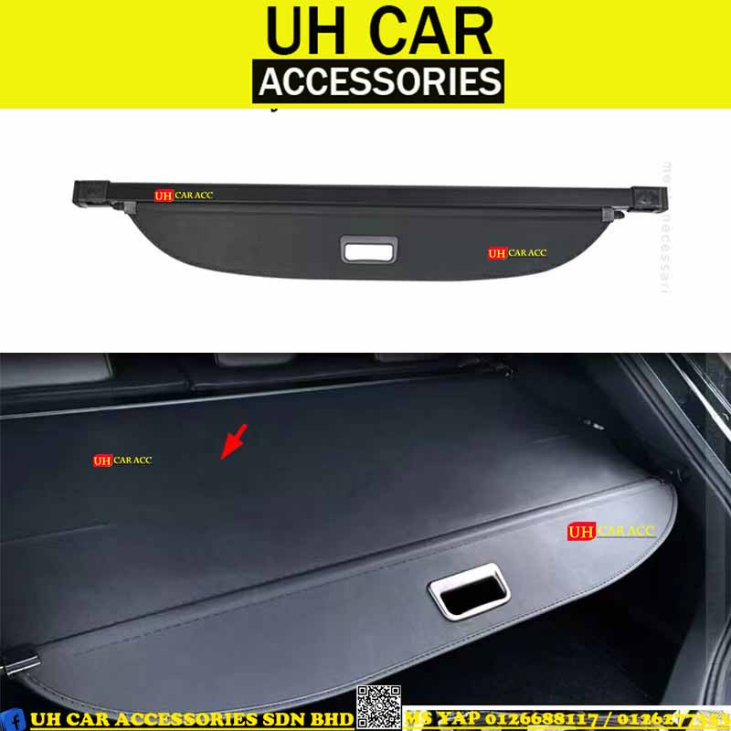 PERODUA ALZA 2009-2021 BOOT COVER RETRACTABLE TRUNK COVER TONNEAU COVER ...