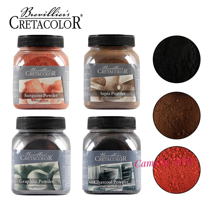 Cretacolor Charcoal/Graphite/Sepia/sanguine Powder🔥Ready Stock🔥 ...
