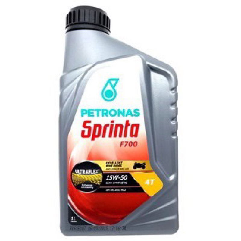PETRONAS SPRINTA F700 15W-50 SEMI SYNTHETIC 4T MOTOR ENGINE OIL ...