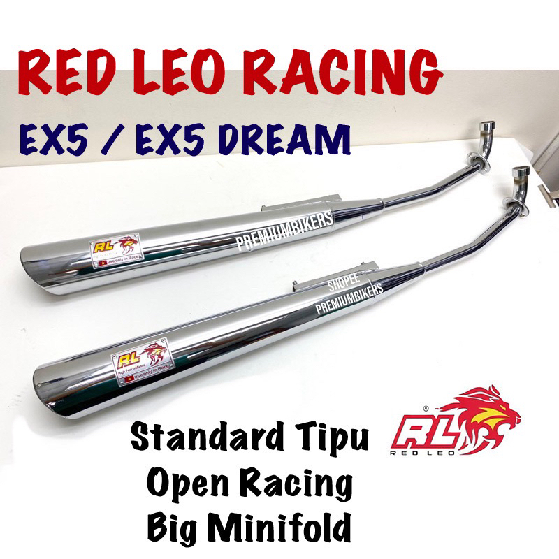 EX5 DREAM STANDARD TIPU RACING OPEN EXHAUST PIPE MUFFLER EX5 HIGH SPEED JAPAN EX5 DREAM | Shopee ...