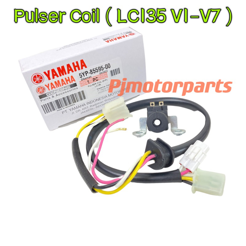 YAMAHA LC135 V1 V2 V3 V4 V5 V6 V7 LC4S LC5S - PULSER COIL WITH WIRE SOCKET / MAGNET FUEL COIL ...
