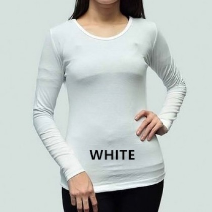 Inner baju lengan panjang inner & Leggings perempuan muslimah kain 100% ...