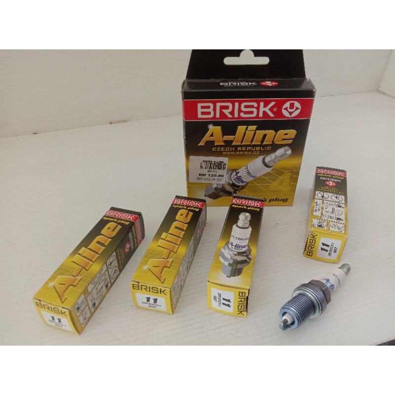 BRISK A-Line Spark Plug For Myvi Old/K3 Engine | Shopee Malaysia