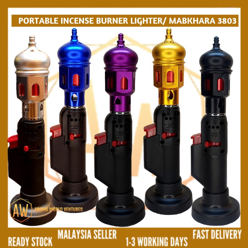 Portable Bukhoor Lighter Burner (Include Gas) . | Shopee Malaysia
