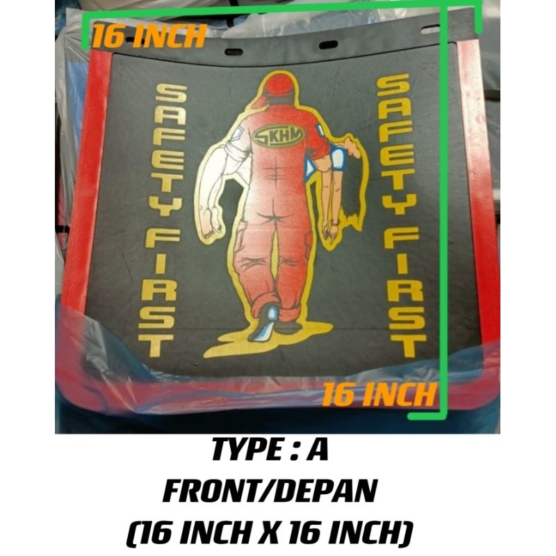 UNIVERSEL WHEEL MUDFLAP LORRY TRUNK LORI MODIFIEL/GETAH TAYAR | Shopee ...