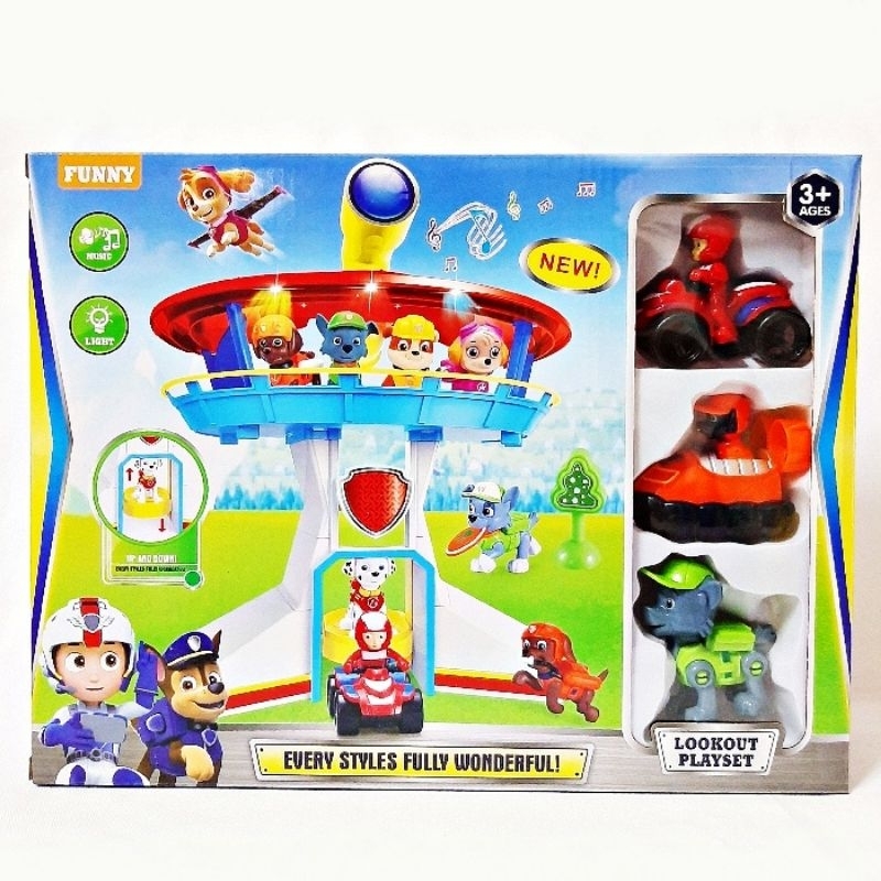PAW PATROL SEA PATPOL CAR ACTION FIGUTE KIDD TOYS PLAY SET | Shopee Malaysia