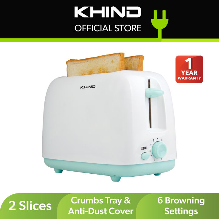 KHIND BREAD TOASTER PEMBAKAR ROTI BT-808 BT808 | Shopee Malaysia