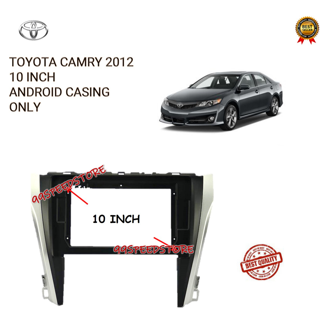 TOYOTA CAMRY 2012 - 2014 10 INCH ANDROID PLAYER CASING | Shopee Malaysia