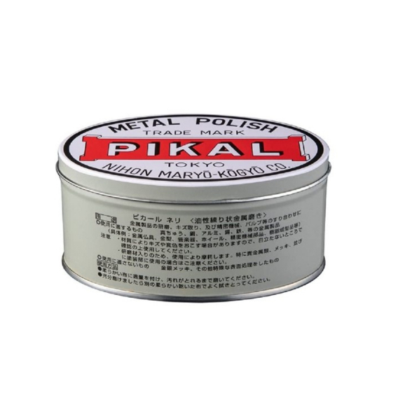 PIKAL Care Neri Metal Polish 250 gm tin Made in Japan METAL POLISH ...