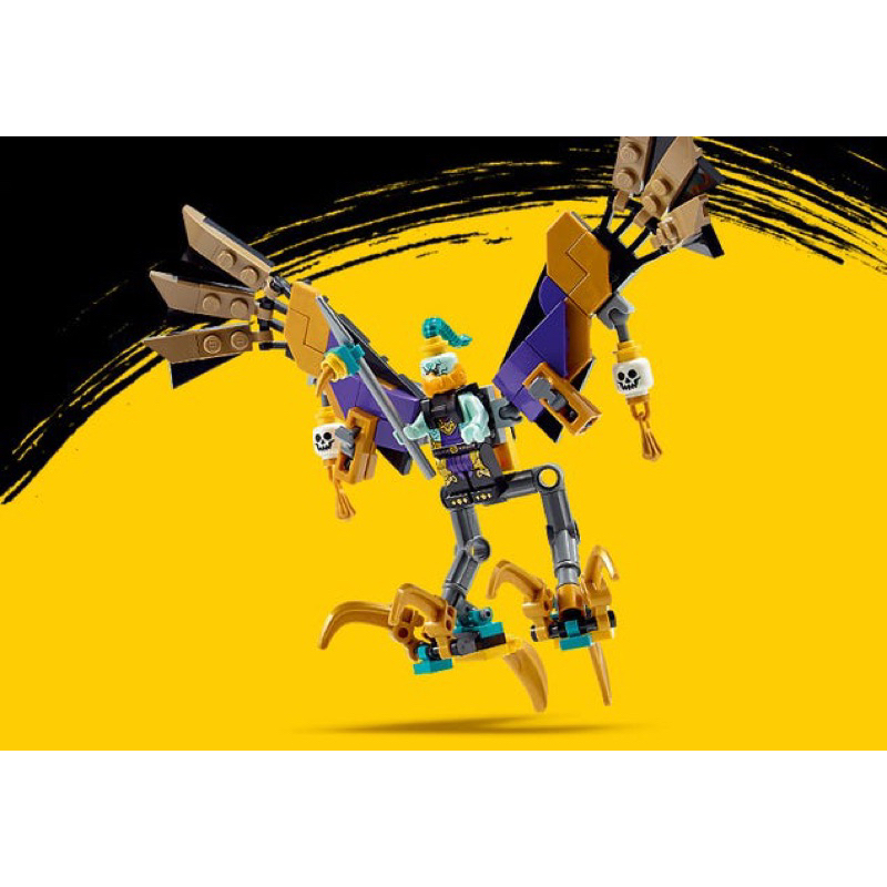 Lego Monkie Kid 80044 The Golden Winged Eagle minifigure | Shopee Malaysia