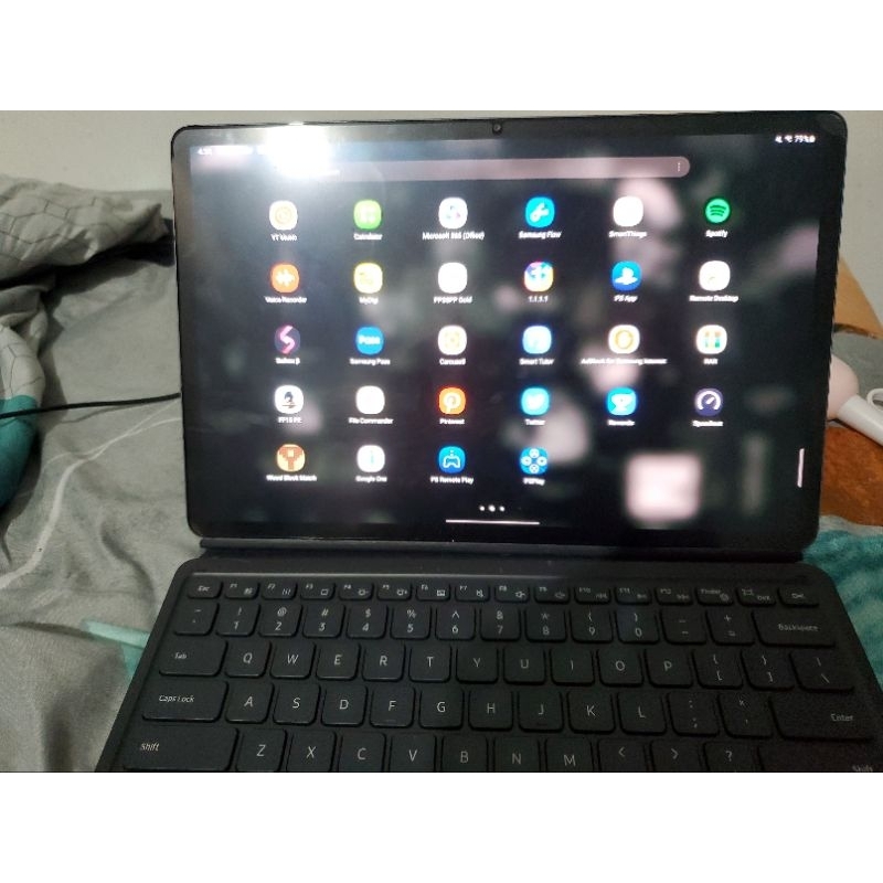 SAMSUNG TAB S7+ FULL SET BOX WITH KEYBOARD | Shopee Malaysia