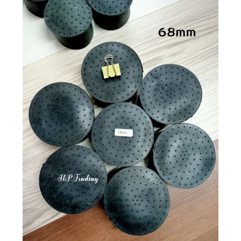 Plastic Round End Cap PVC Rubber Kaki Bulat Getah Meja Kerusi Cabinet ...