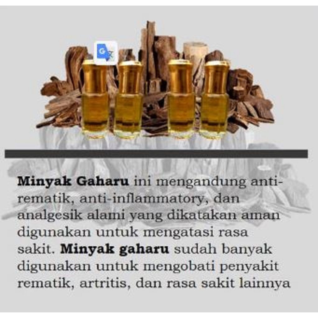 Minyak Wangi Gaharu Kalimantan Asli Parfum Oud Agarwood Kayu Gahru ...