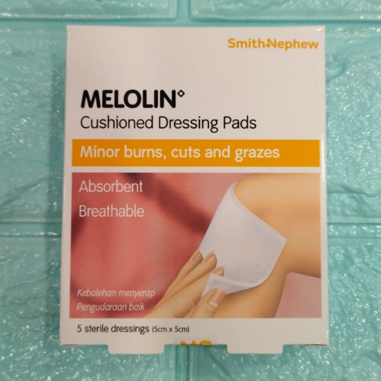 Smith & Nephew Melolin Cushioned Dressing Pads (5cm/ 10cm) | Shopee ...
