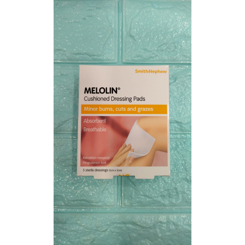 Smith & Nephew Melolin Cushioned Dressing Pads (5cm/ 10cm) | Shopee ...