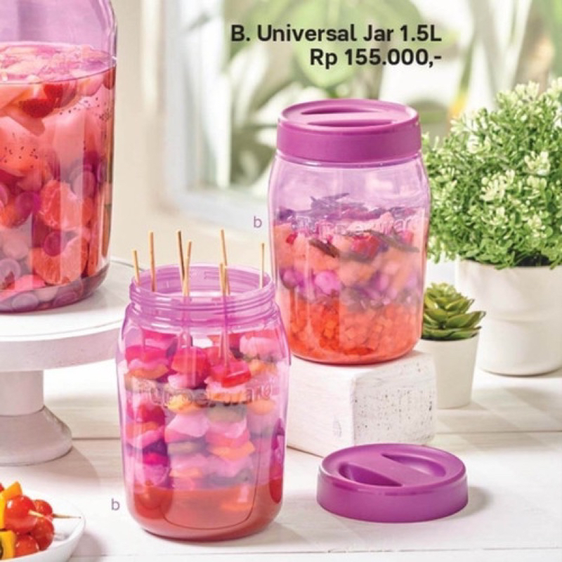 Tupperware universal jar 1.5l (1pcs) | Shopee Malaysia