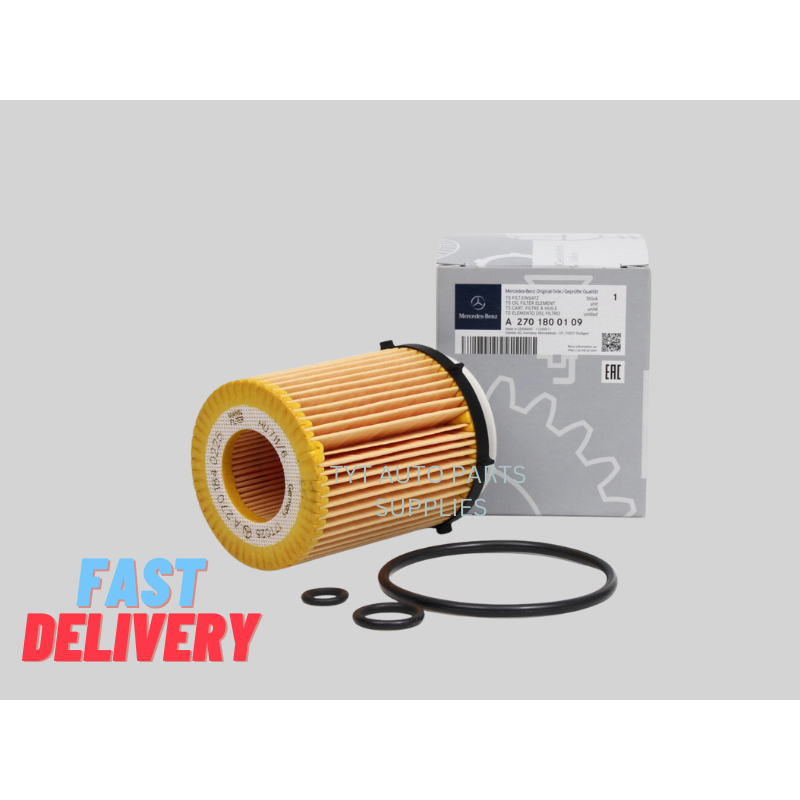 MERCEDES-BENZ OIL FILTER (A2701800109) FOR C CLASS / E CLASS / GLA ...