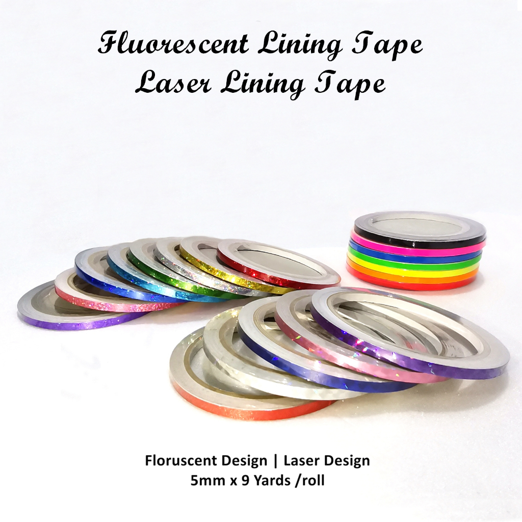5mm PVC Lining Tape Fluorescent PVC Border Tape | Lining Sticker ...
