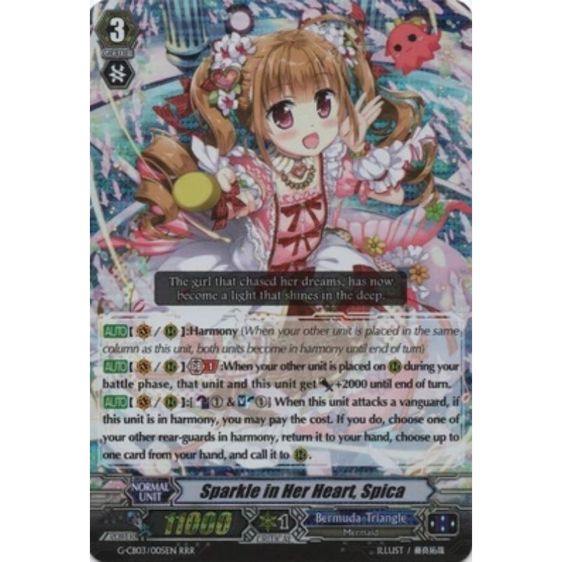 Sparkle in Her Heart, Spica G-CB03/005EN RRR | Shopee Malaysia