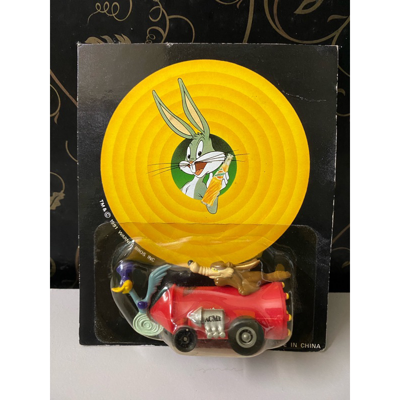 road runner rocket “ warner bros toys 1991 vintage looney tunes ...
