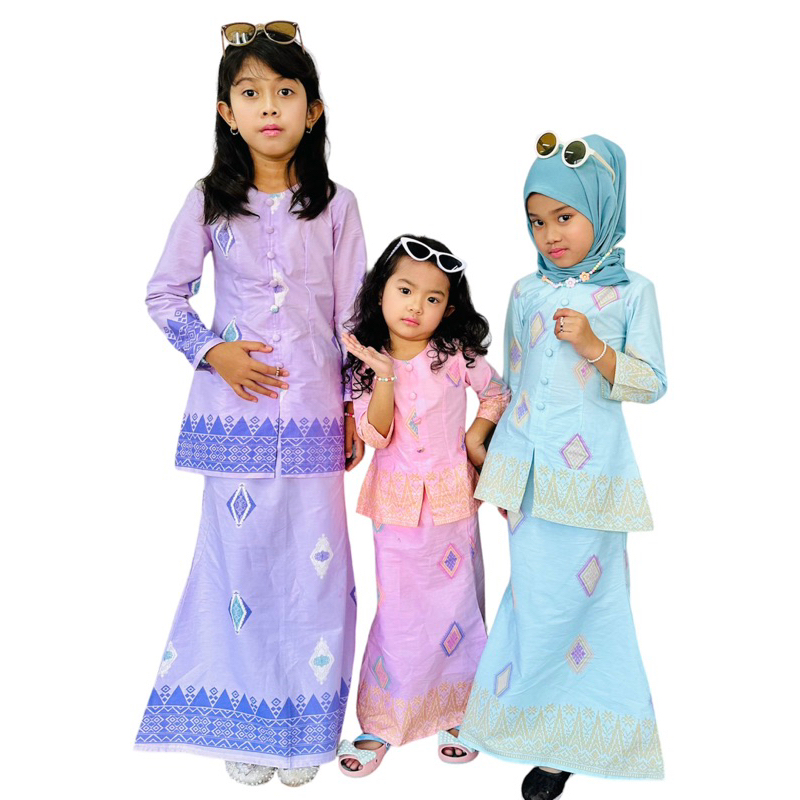 Baru Raya Kanak-Kanak,Baju kebaya Budak | Shopee Malaysia