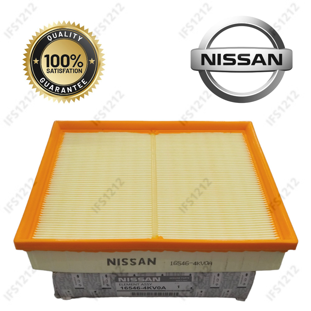 🇲🇾READY STOCK🔥 16546-4KV0A NISSAN AIR FILTER FOR NAVARA D23 NP300 2015 ...