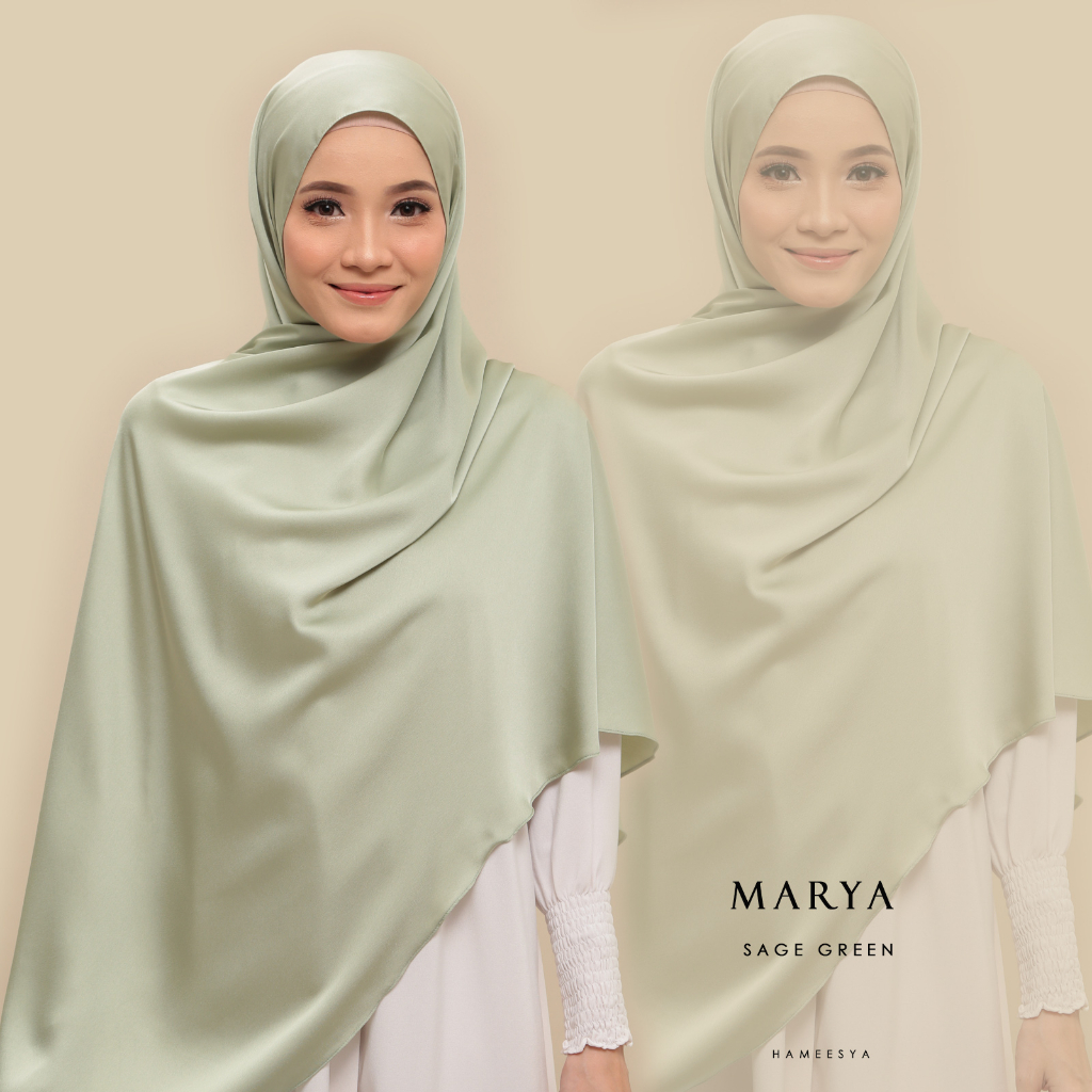 BShawl Satin Shawl Butterfly Labuh Marya Wide Shawl Satin Labuh ...