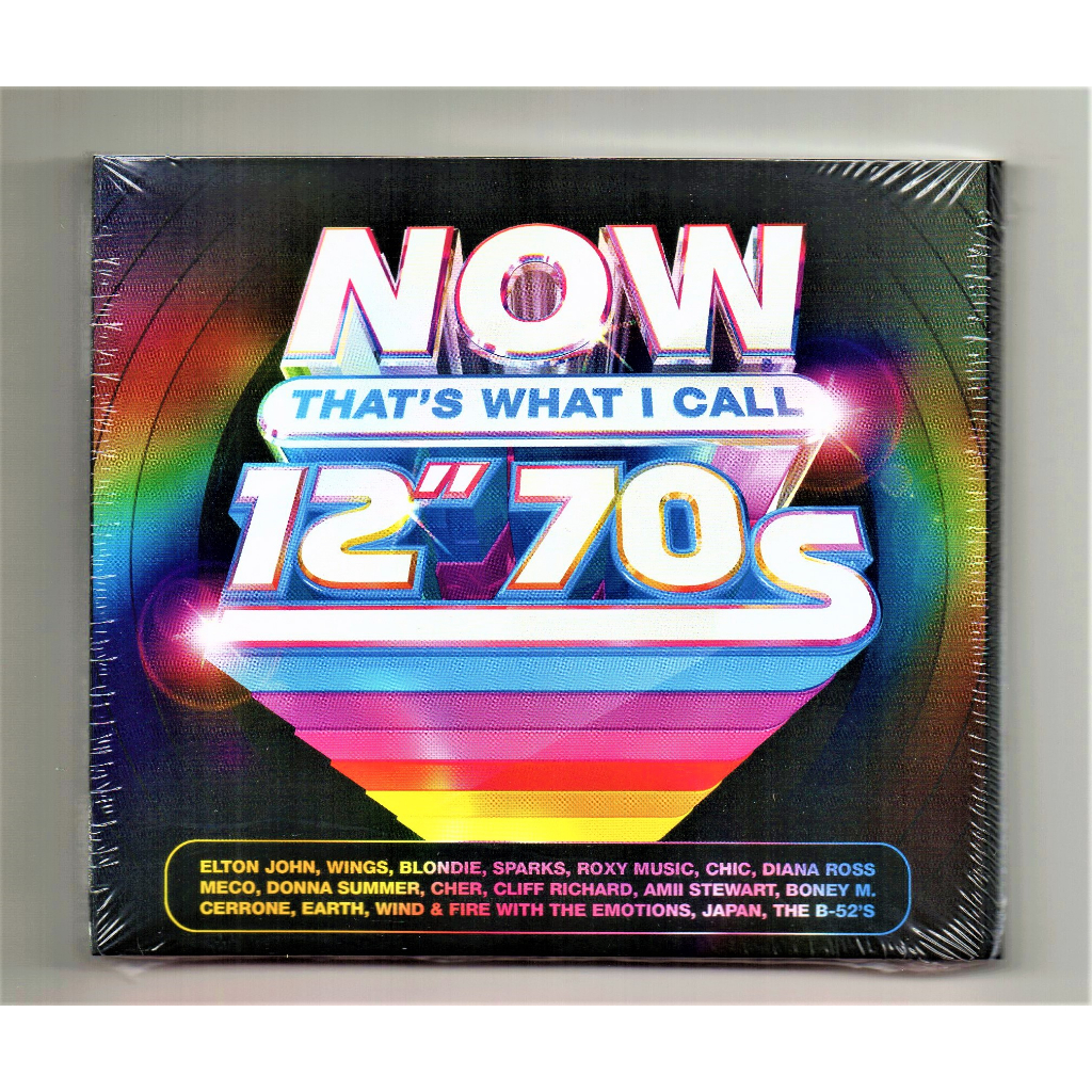 Various - Now That's What I Call 12" 70s ( Digipack 4 CD )[ Elton John ...