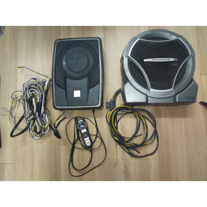 **Original Japan Carrozzeria & Clarion Underseat Powered Subwoofer ...