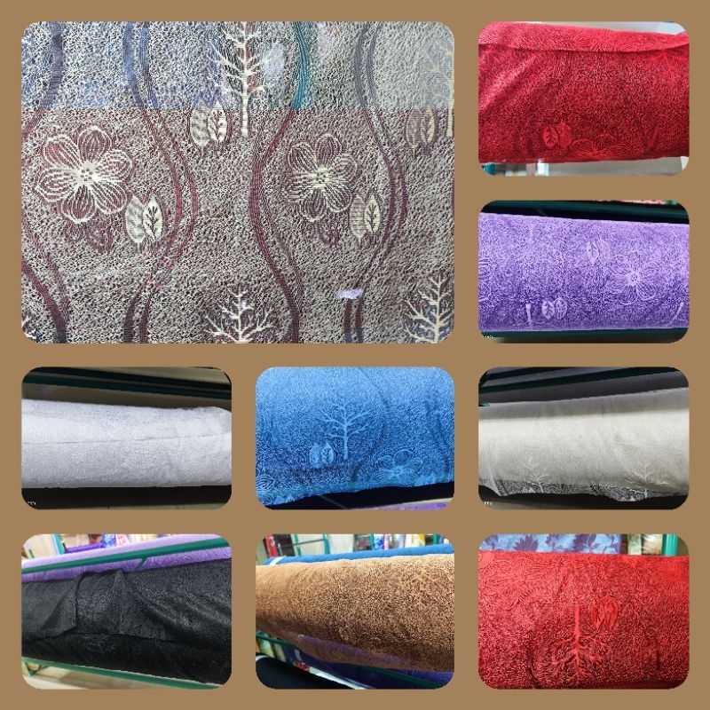 Kain Lace langsir bidang 60inci | Shopee Malaysia