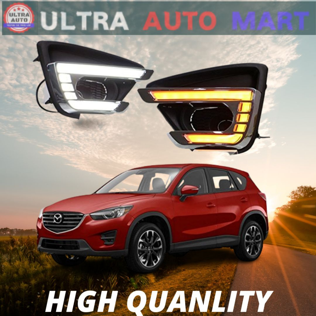 Mazda CX5 CX-5 DRL Foglamp Fog Spot Lamp Light Spotlight Daytime Running Light LED 2013 | Shopee ...