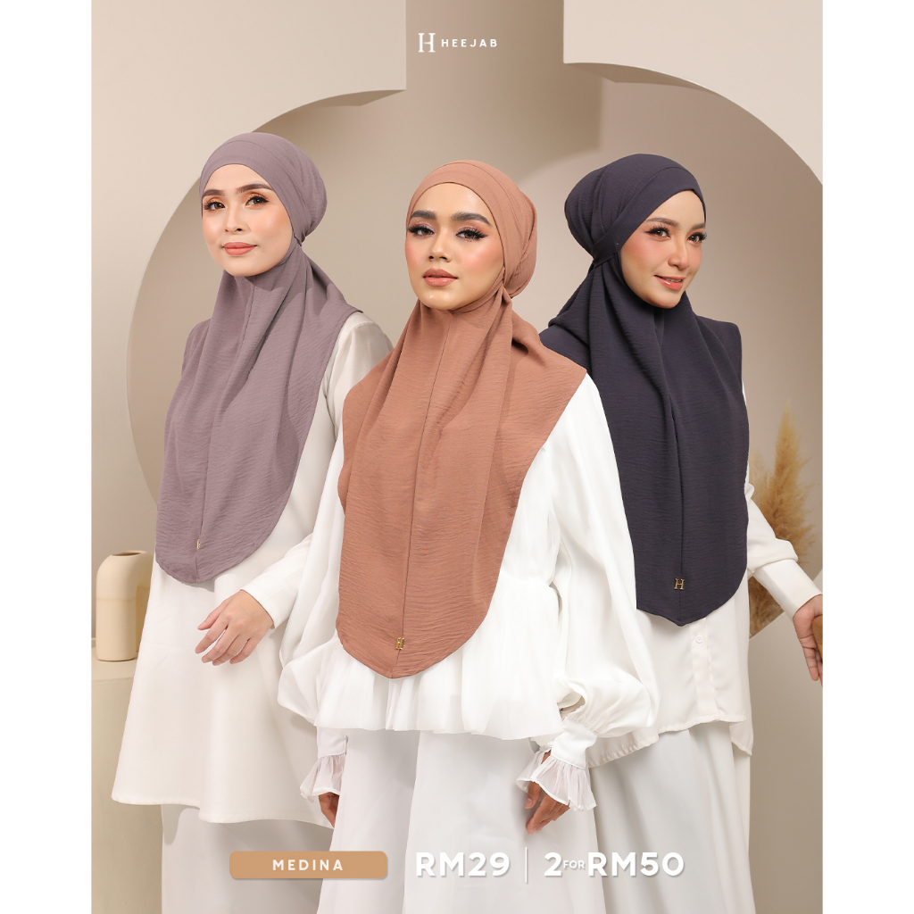HEEJAB Express Scarf Medina (2Helai RM50) | Shopee Malaysia