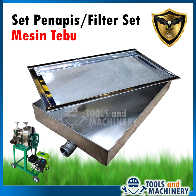 Penapis Mesin Tebu Stainless Steel Filter Set Sugar cane (set) | Shopee ...