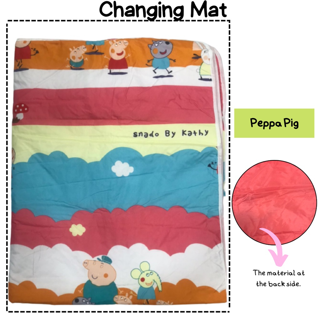 [ 50x 70CM | 70 x 90CM | 80x120cm] Washable diapers Changing Mat ...