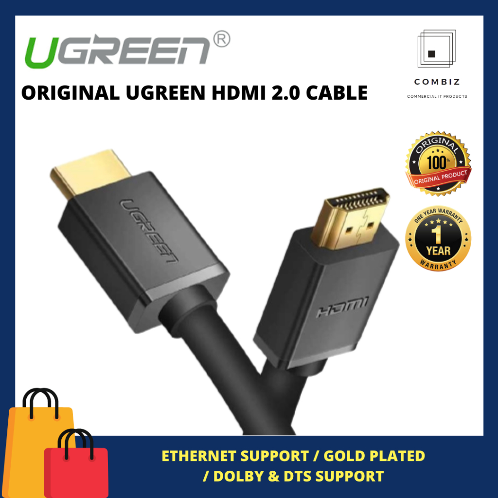 ORIGINAL UGREEN HDMI 2.0 CABLE (10M/15M) | Shopee Malaysia