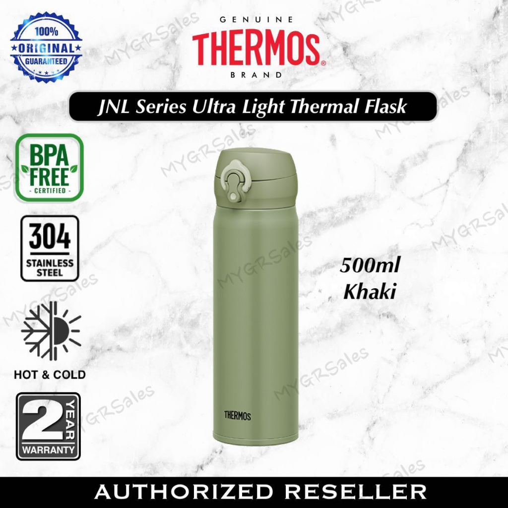 Thermos Ultra Light Thermal Flask JNL Series (400ml/ 500ml/ 600ml/ 750ml) Original 保温瓶 2 Years ...