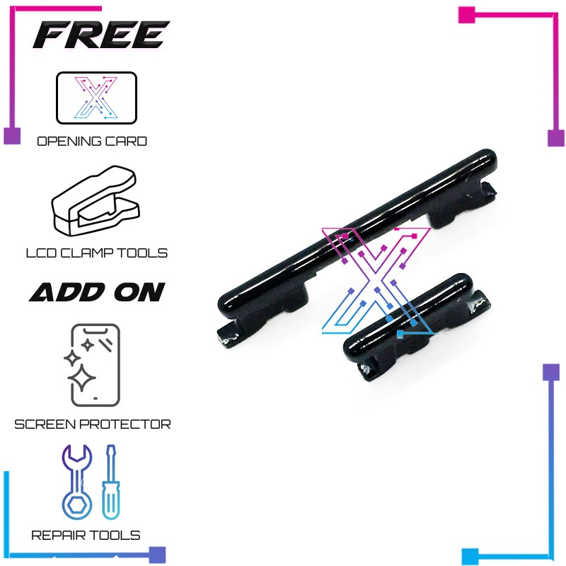 For Compatible Nova 3I Ine-Lx2 Power On Off Switch With Volume Button ...