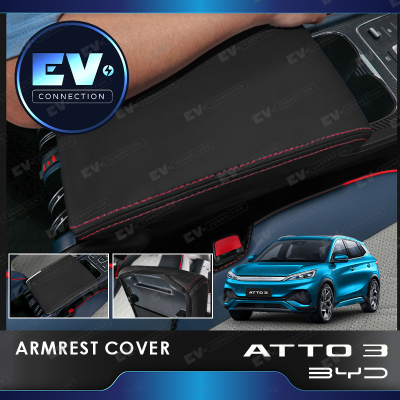 BYD ATTO 3 Armrest Cover Soft Protective Anti Scratch Car Accessories ...