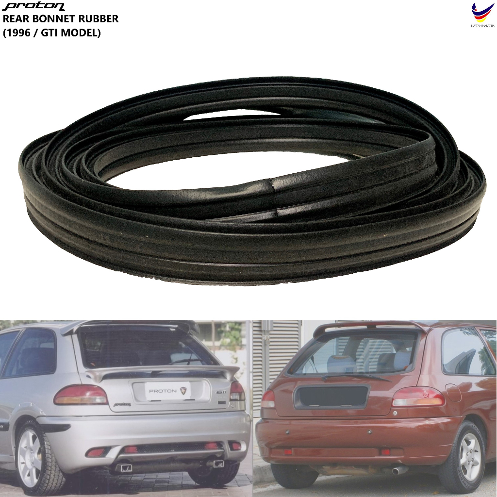 Proton Satria SE GTI R3 (1996) Rear Trunk Lid Boot Bonnet Weatherstrip ...