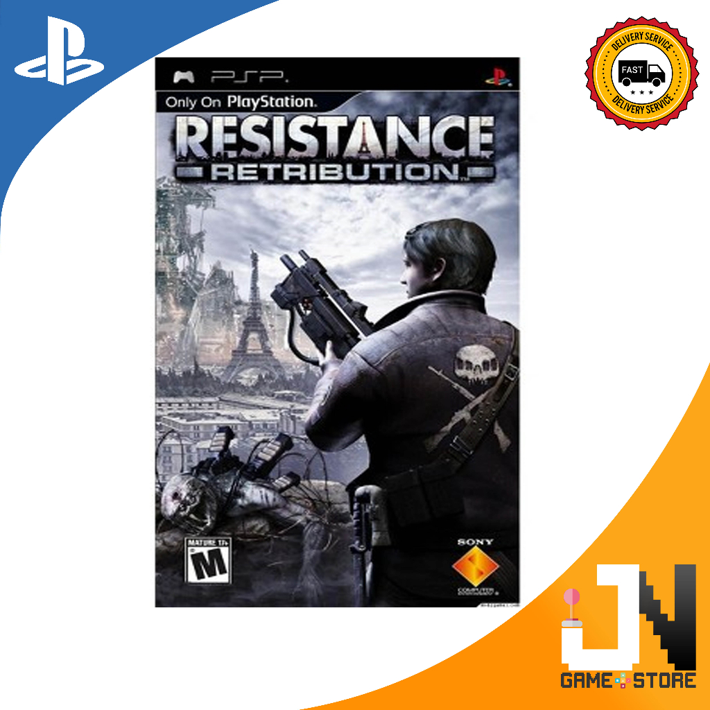 PSP UMD Resistance Retribution (R1)(English)(New) | Shopee Malaysia