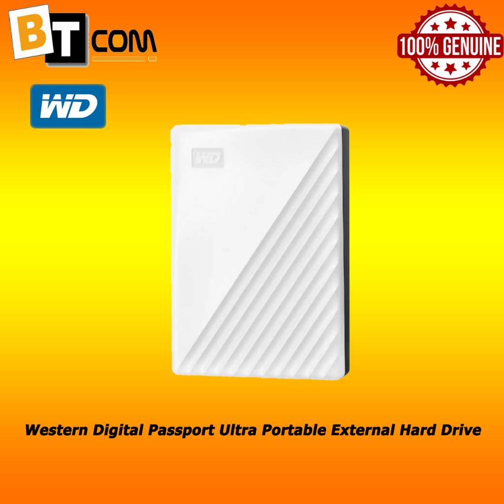 Western Digital 5TB Passport Ultra Portable External Hard Drive ...