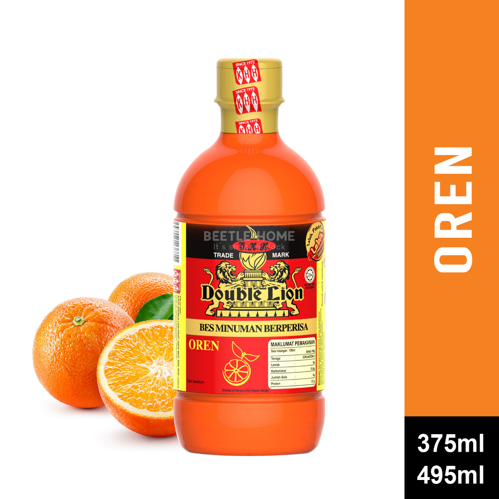 【Borong】 Double Lion Flavoured Concentrade / Bes Minuman Berperisa ...