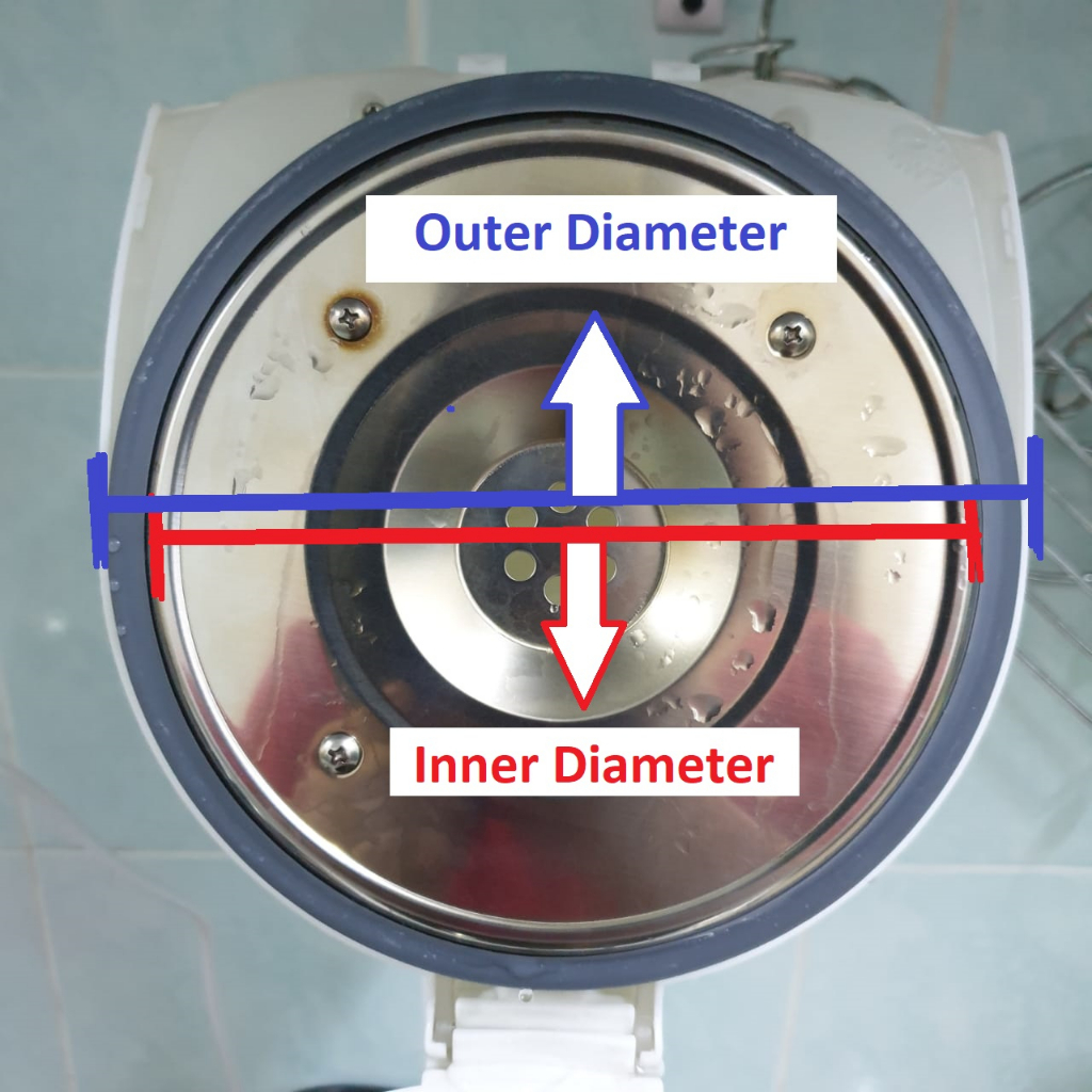 Replacement Rubber Ring Rubber Seal Silicone Rubber Thermopot Pensonic ...