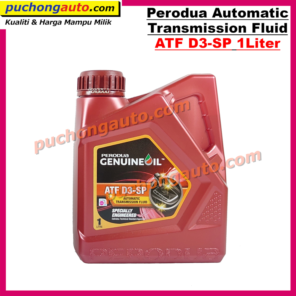 Perodua D3 ATF - 1 litre Perodua D3-SP Genuine Automatic Transmission ...