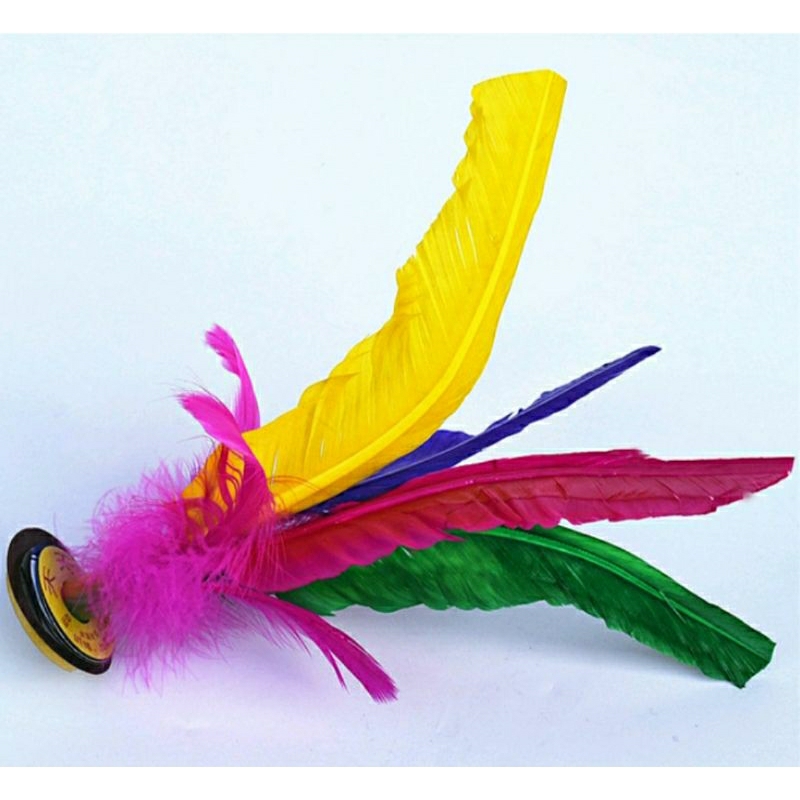 High Quality Tradisional Capteh Chapteh 23cm/ Sepak Bulu Ayam / Team ...