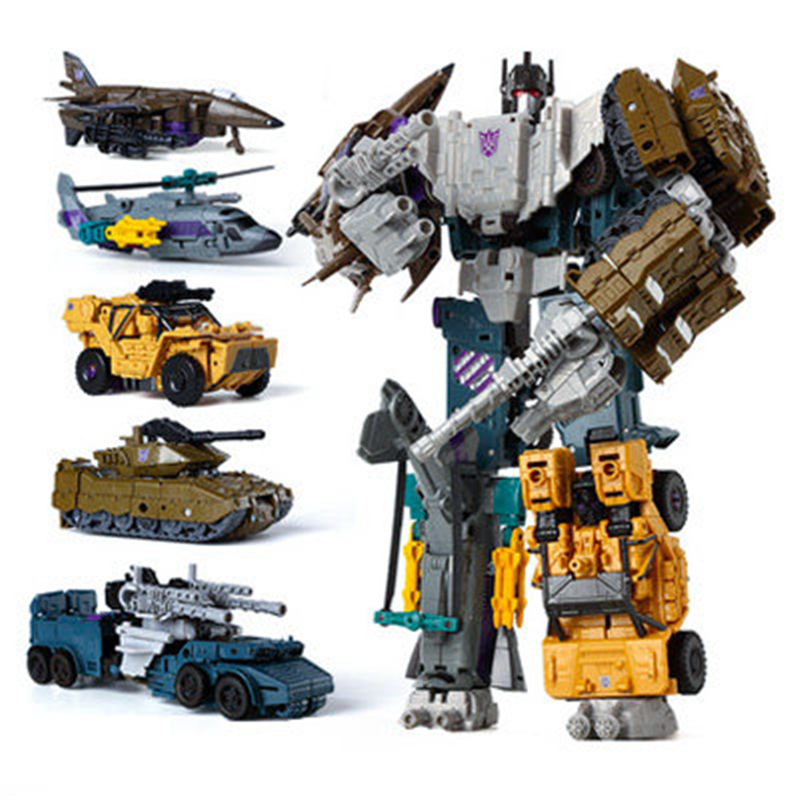 A2F 5in1 Complete Set Transformable Robot Warbotron Bruticus ...